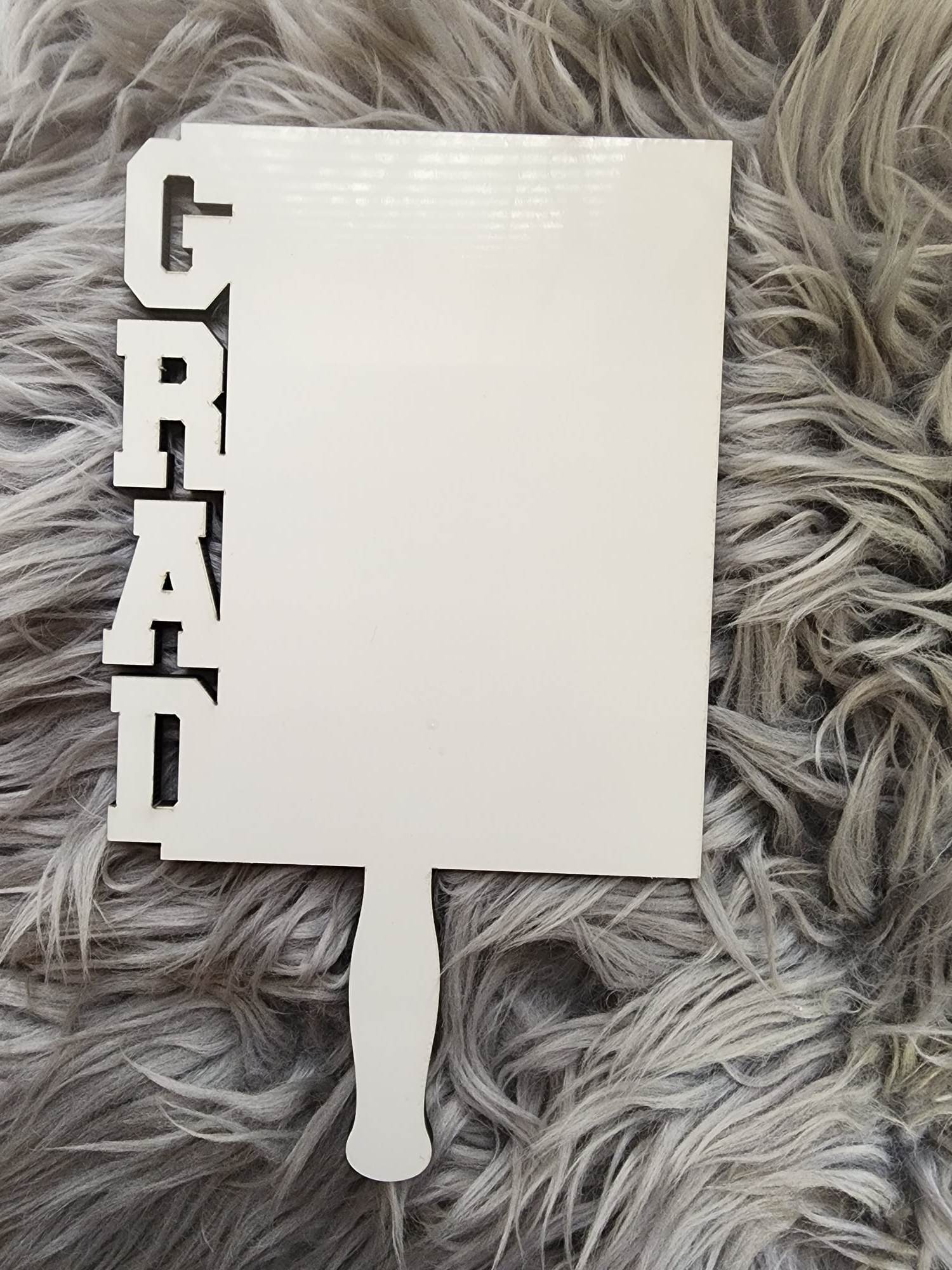 High Quality Sublimation Custom MDF Grad Fans – Divine Blanks Galore